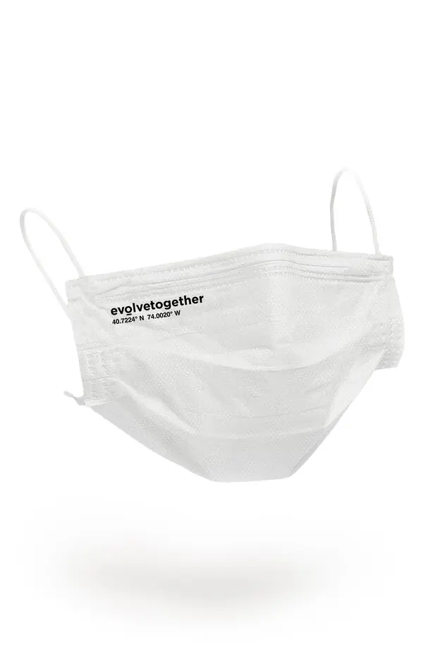 Evolvetogether Nyc 7-pack Pleated Disposable Adult Face Masks