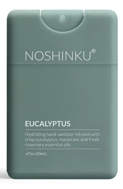 NOSHINKU Refillable Rejuvenating Travel Sanitizer - Eucalyptus