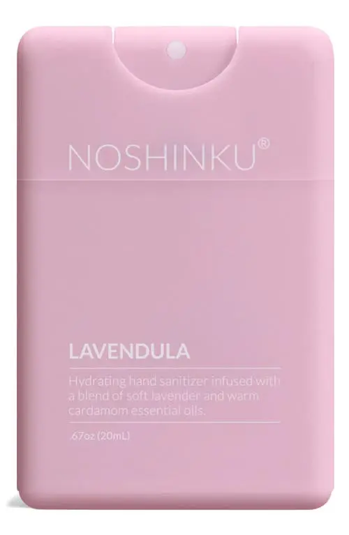 NOSHINKU Refillable Rejuvenating Travel Sanitizer - Lavendula