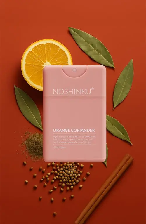 NOSHINKU Refillable Rejuvenating Travel Sanitizer - Spice
