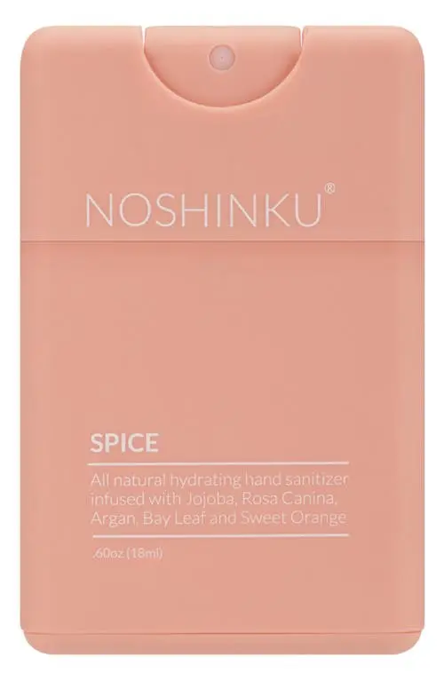NOSHINKU Refillable Rejuvenating Travel Sanitizer - Spice