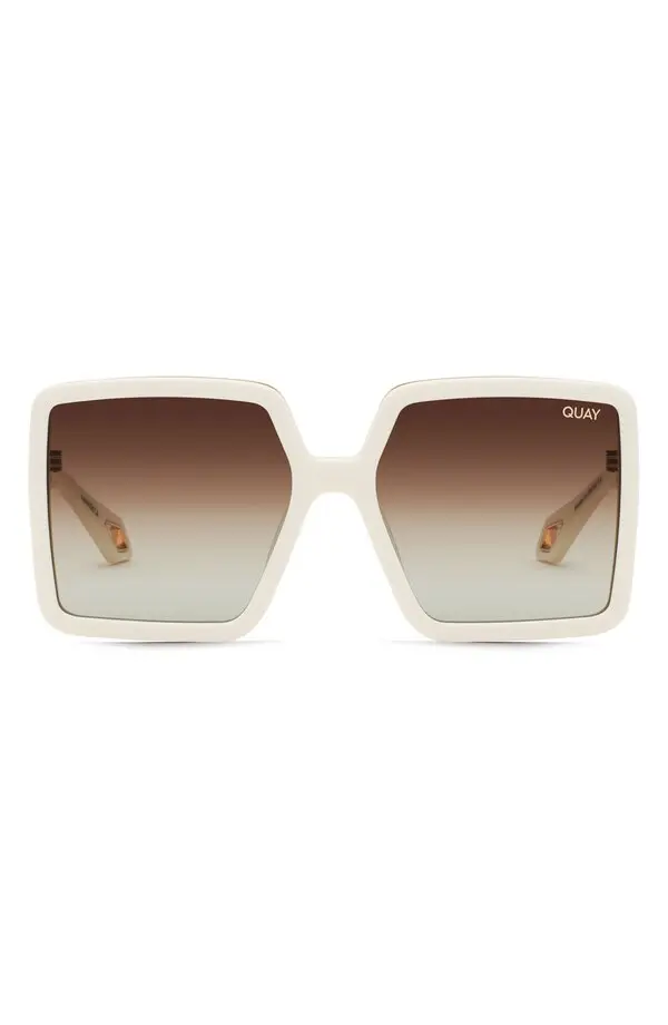 Quay Australia X Saweetie Almost Ready 56mm Polarized Square  display picture 3