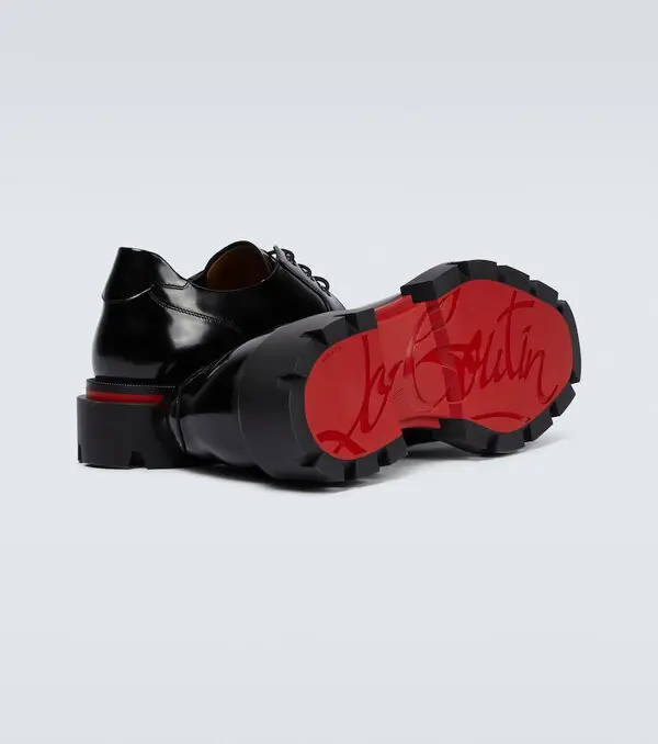 Christian Louboutin Our Georges Lace-Up Shoes - Black  display picture 3