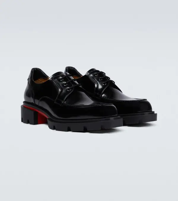 Christian Louboutin Georges L Lace Ups(PLEASE REQUEST YOUR SIZE FOR PURCHASING) Christian Louboutin Our Georges L - 1220440BK01 | REVERSIBLE main image 2