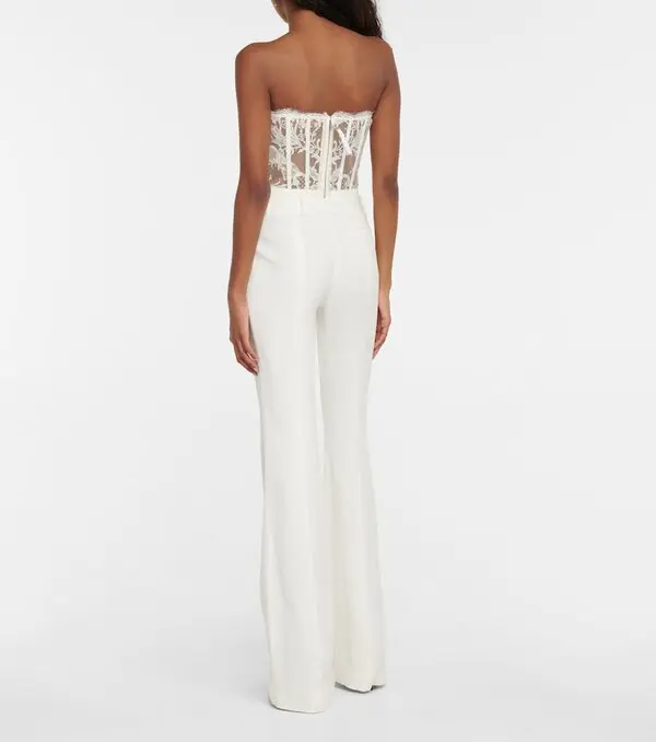 Alexander McQueen Guipure Lace Bustier