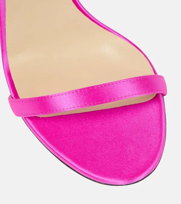 JIMMY CHOO Aveline 100 Bow-trimmed Sandals