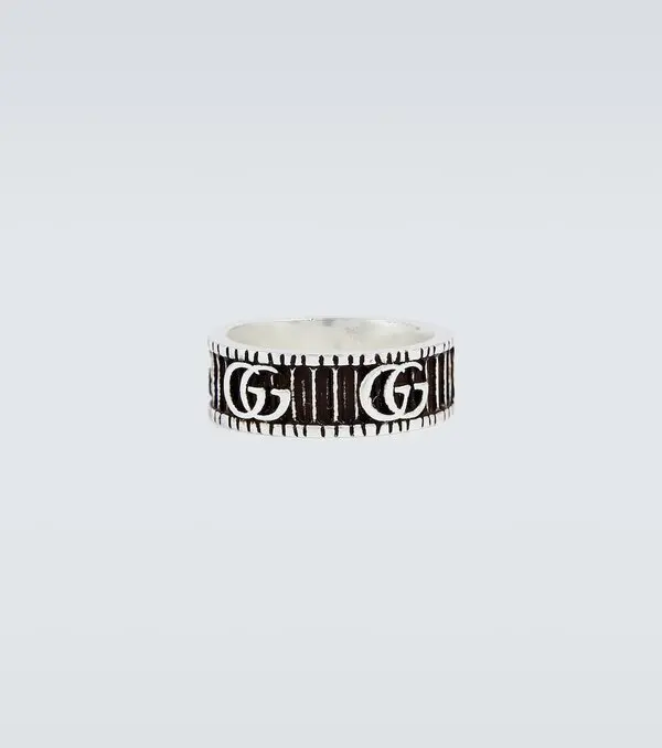 Gucci Double G Marmont Ring - Silver