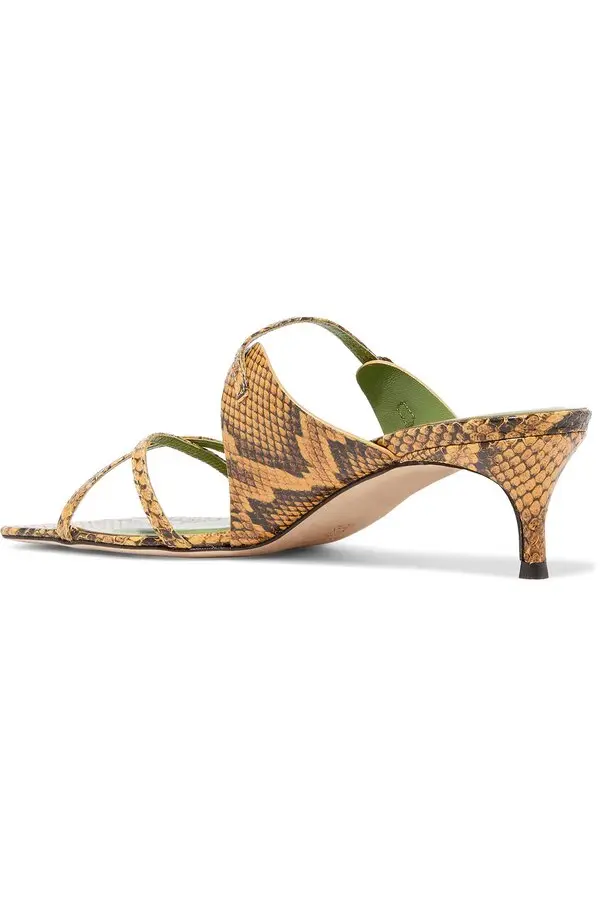 By Far Candy Leather Mules