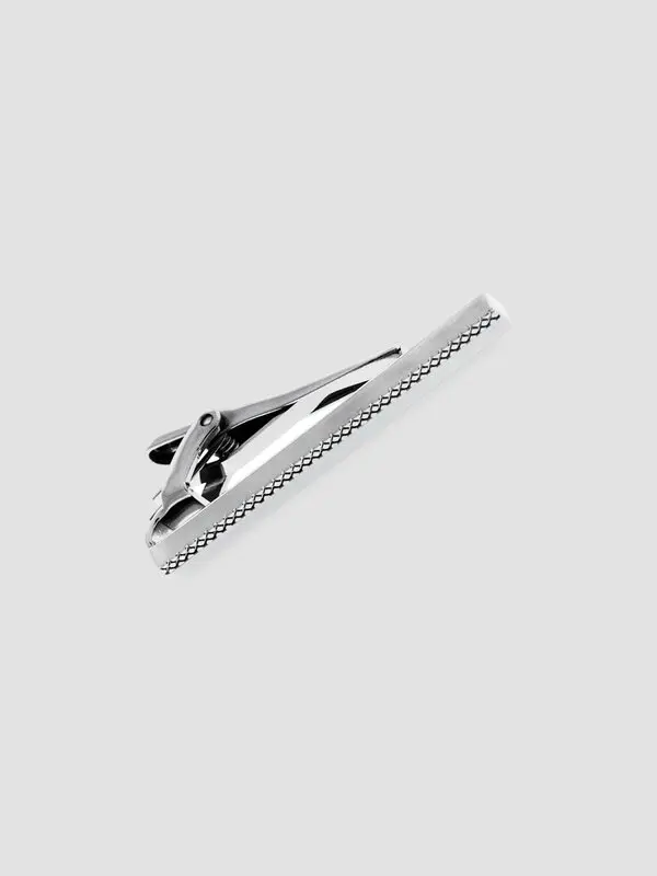 Tateossian Rt Zen Rhodium-plated Tie Clip