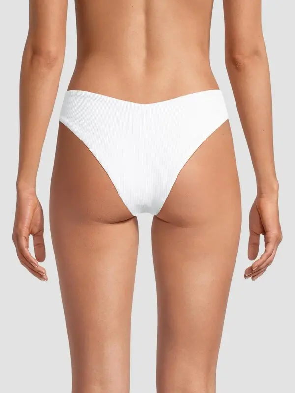 Beach Riot Vanessa Bikini Bottom - White