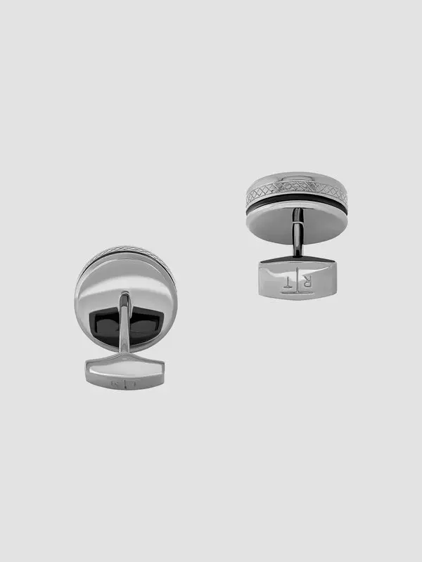 Tateossian Round Tourbillon Cufflinks