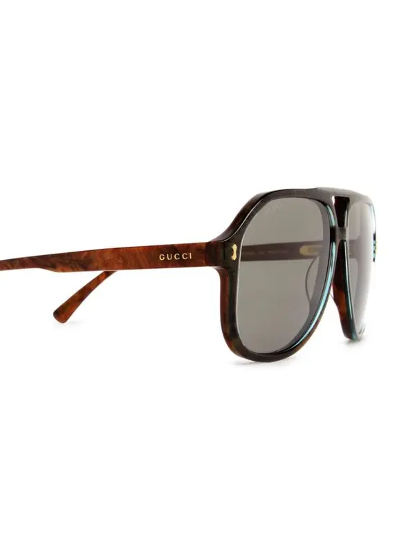 Gucci Pilot-frame Sunglasses