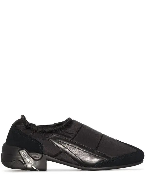 Raf Simons Solaris-22 Slip-On Sneakers In Black - 70% Off