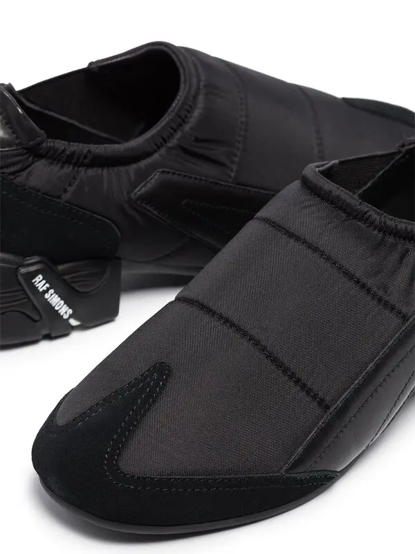 Raf Simons Solaris-22 Slip-On Sneakers In Black - 70% Off