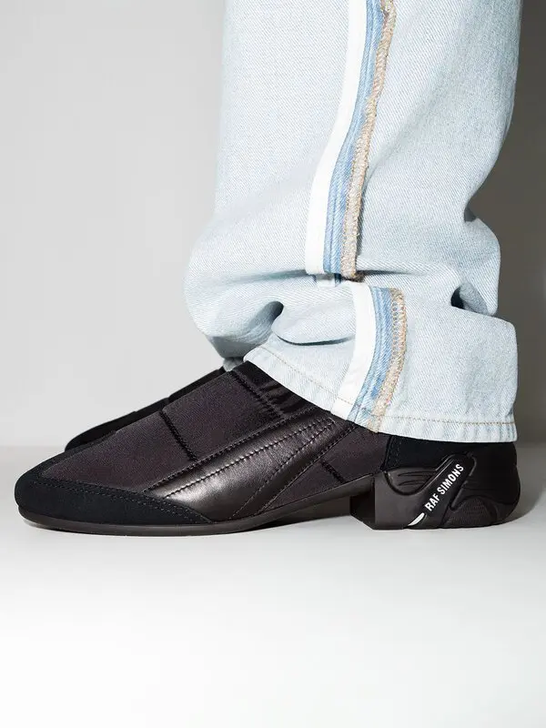 Raf Simons Solaris-22 Slip-On Sneakers In Black - 70% Off