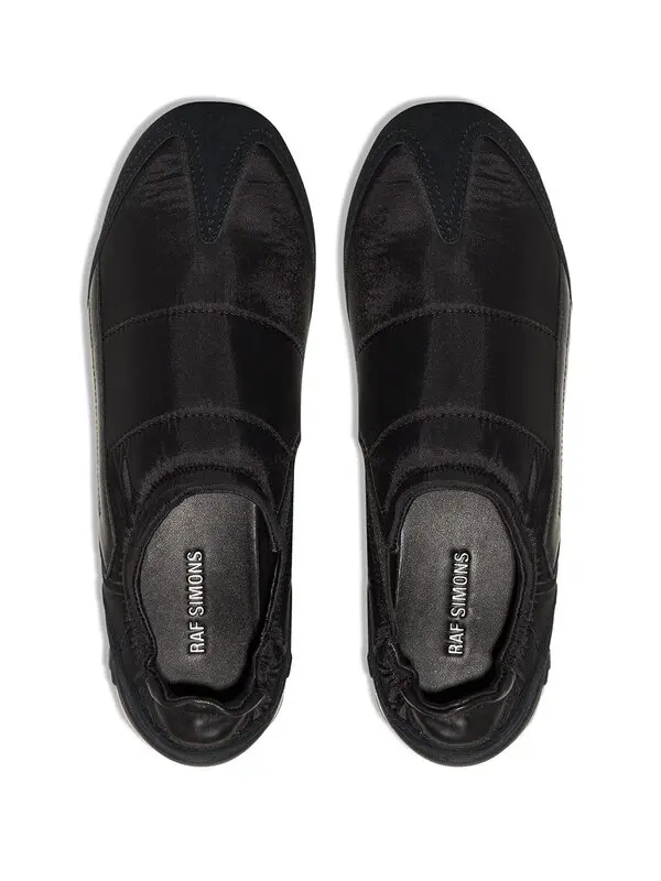 Raf Simons Solaris-22 Slip-On Sneakers In Black - 70% Off