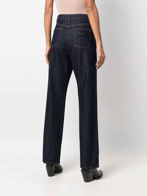 Philipp Plein Iconic Loose Fit Jeans - Blue