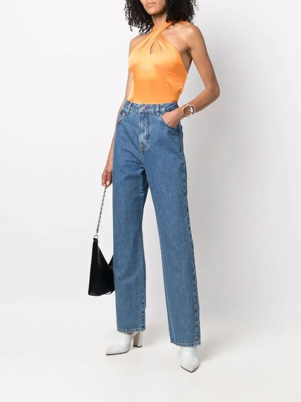 Philipp Plein Iconic Loose Fit Jeans - Blue