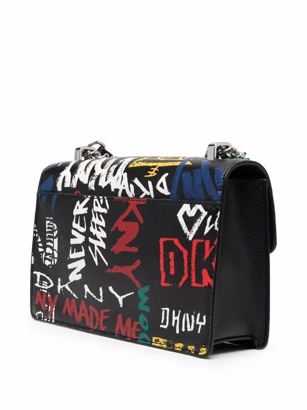 Dkny Small Elissa Graffiti-print Crossbody Bag
