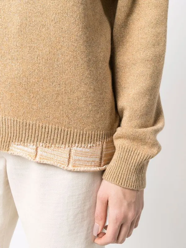 MAISON MARGIELA Knitted V-neck Jumper