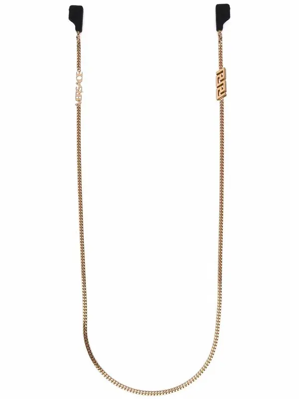 Versace Greca Headphone Chain - Gold