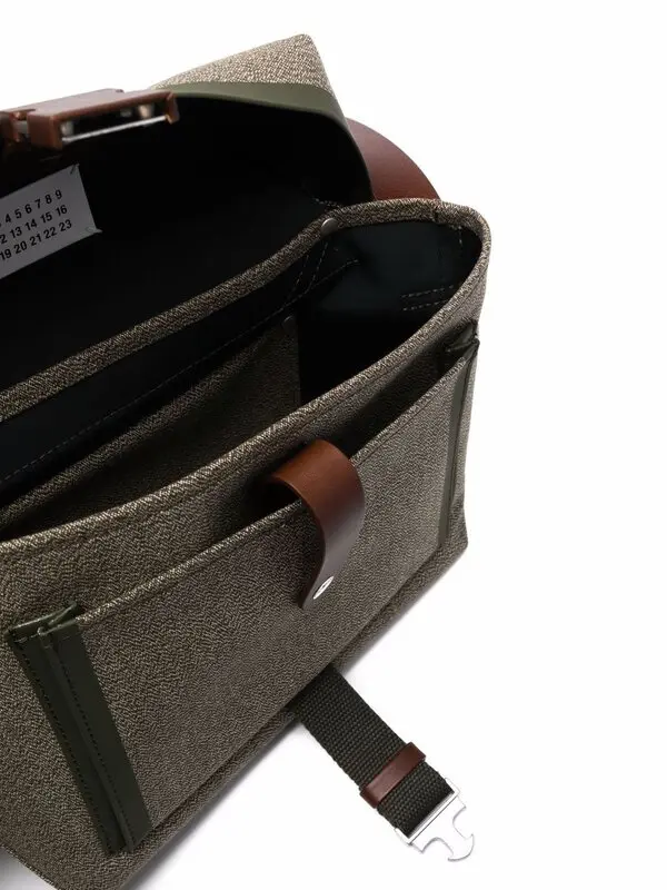 MAISON MARGIELA Contrast Trim Shoulder Bag