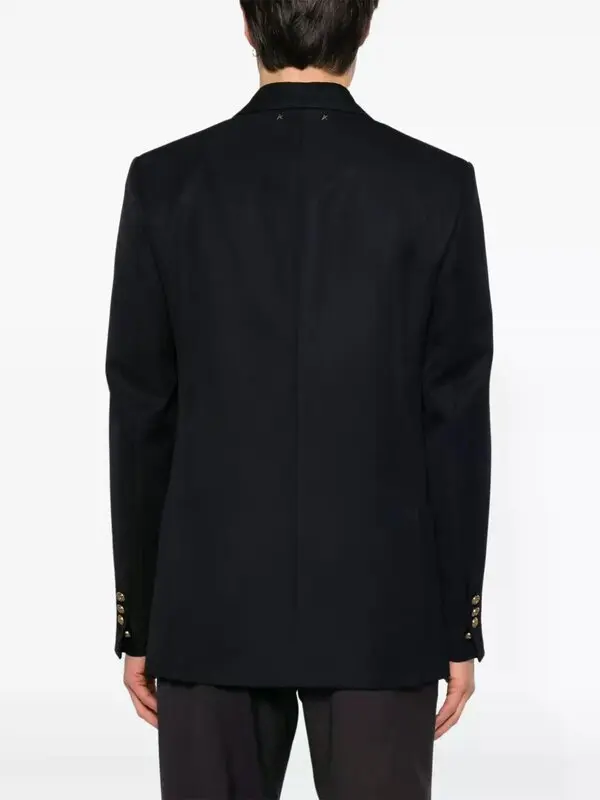 GOLDEN GOOSE Double-breasted Blazer - Blue
