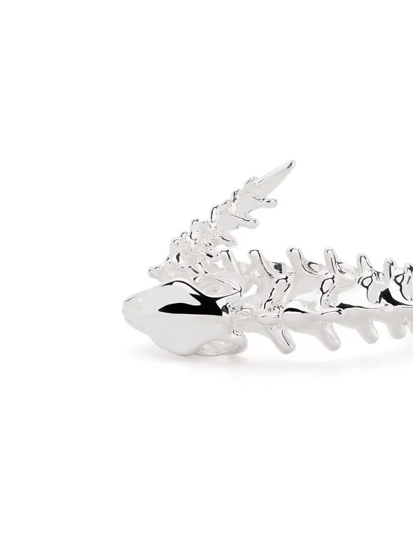 SHAUN LEANE Serpent Trace Wrap Ring - Silver