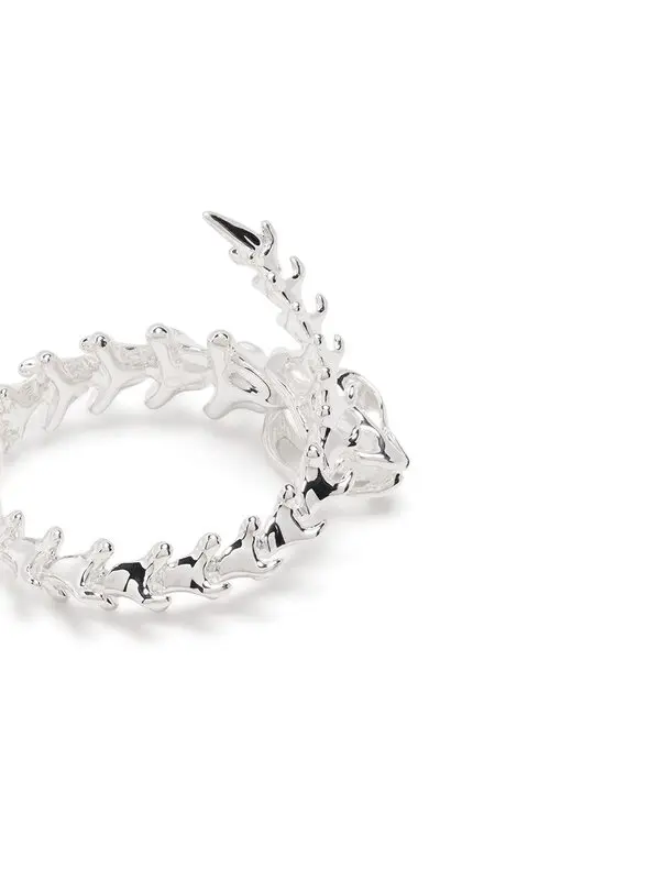 SHAUN LEANE Serpent Trace Wrap Ring - Silver