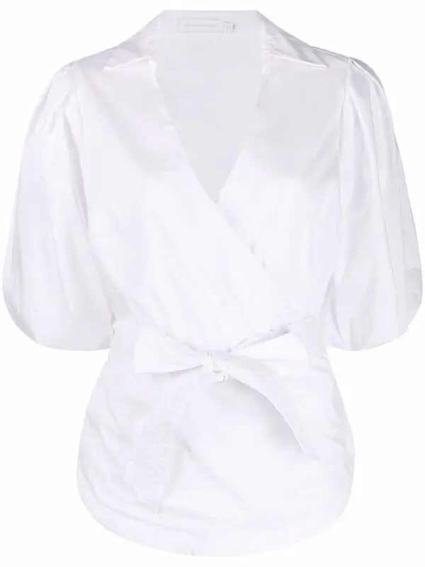 Simkhai Wrap Blouse