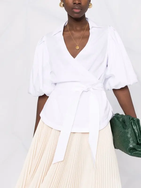 Simkhai Wrap Blouse