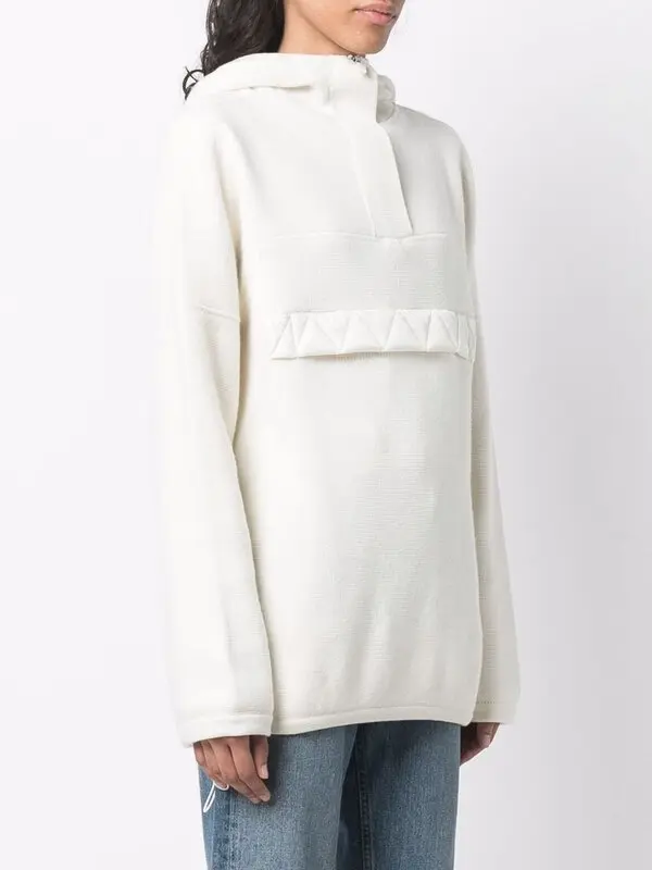 CORTE DI KEL Oversized Cashmere Hoodie