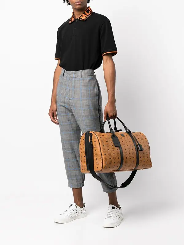 Mcm Large Ottomar Monogram Holdall