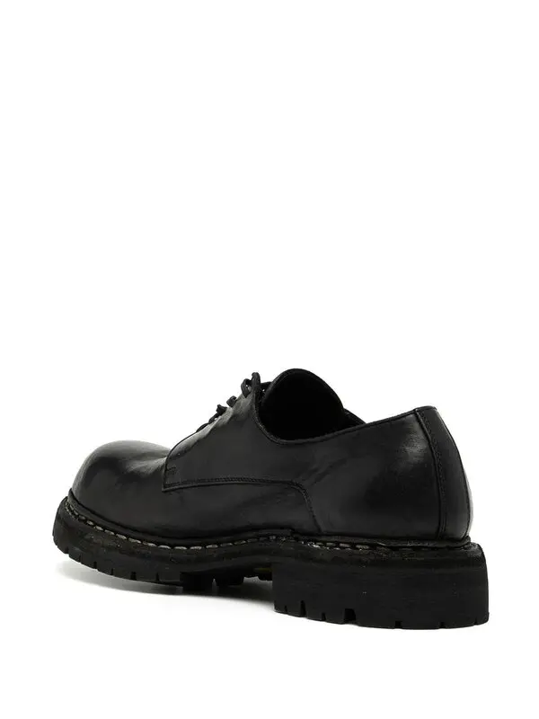 Guidi Leather Derby Shoes
