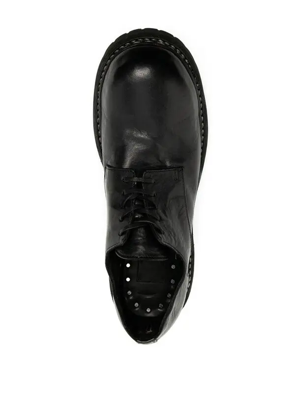 Guidi Leather Derby Shoes