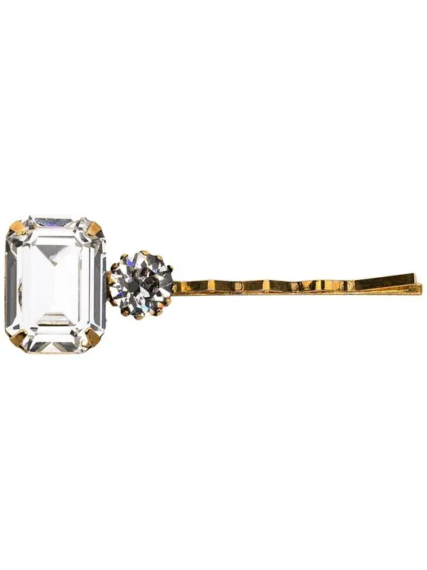JENNIFER BEHR Crystal-embellished Hair Pin - Gold