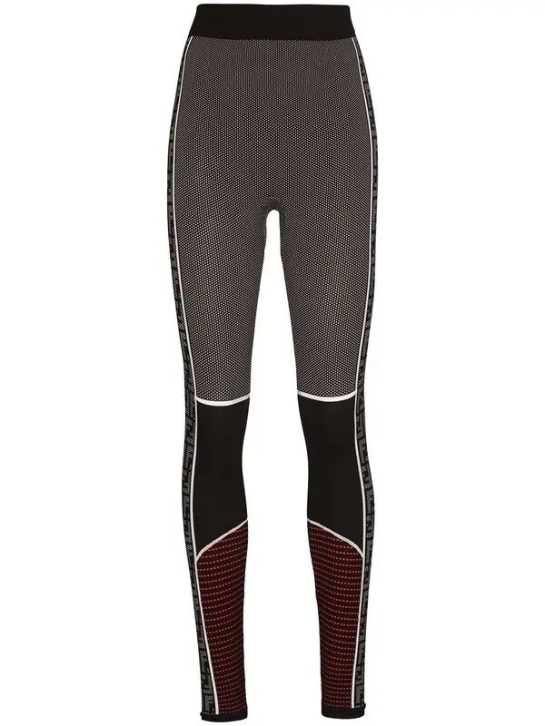 Fendi Ff-motif Seamless Performance Leggings