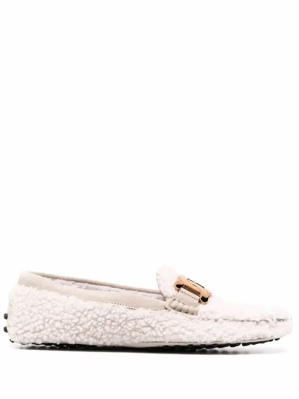 TOD'S Gommino Shearling Loafers