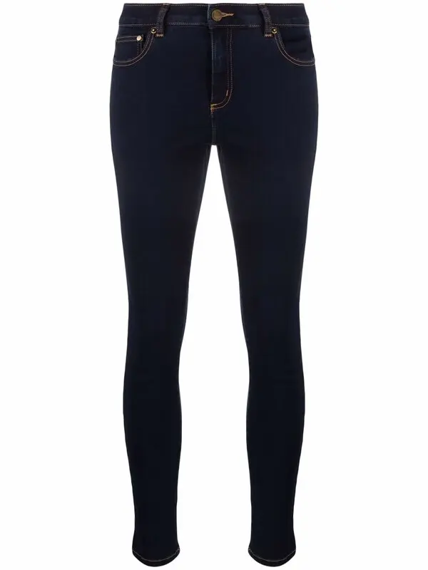 Michael Kors Mid-rise Skinny Jeans - Blue
