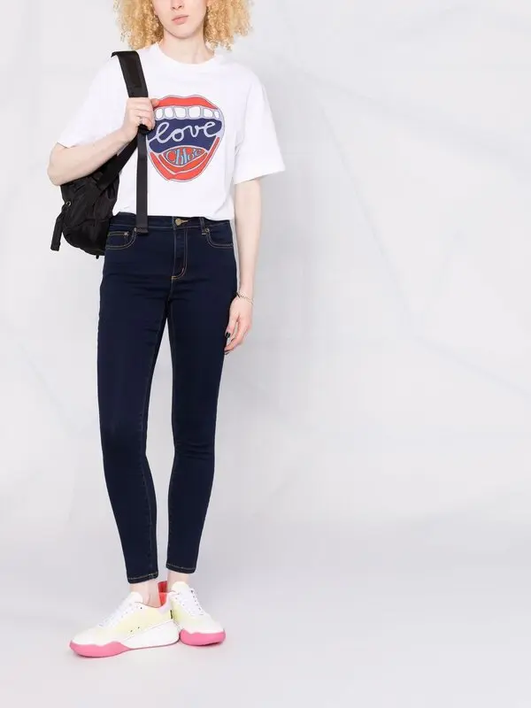 Michael Kors Mid-rise Skinny Jeans - Blue
