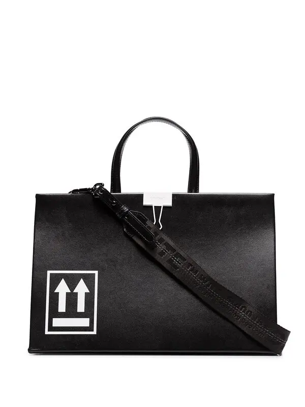 Off-White Medium Box Tote