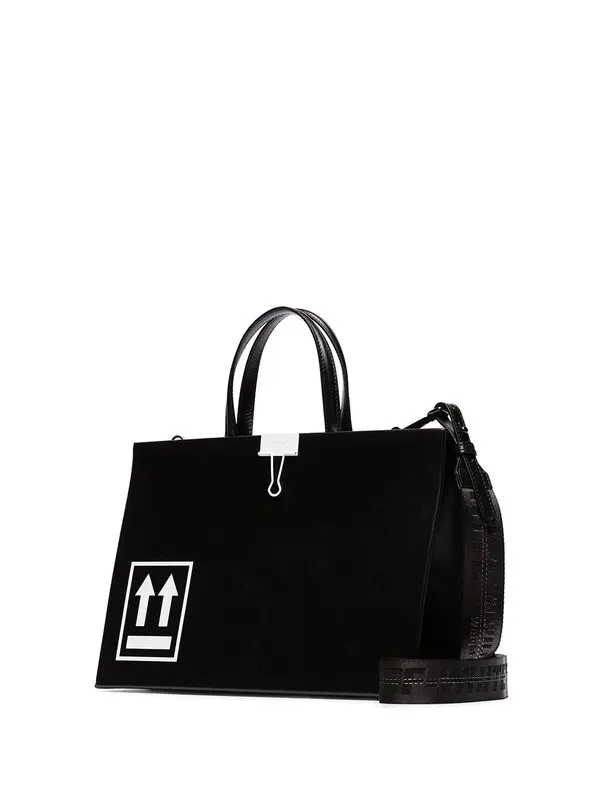 Off-White Medium Box Tote
