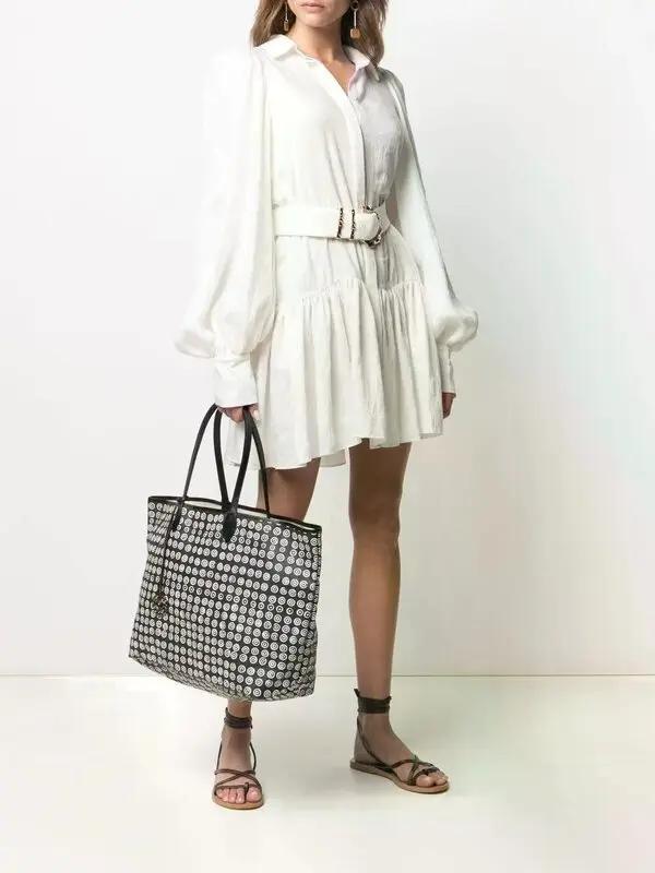 10 CORSO COMO Geometric-print Tote Bag