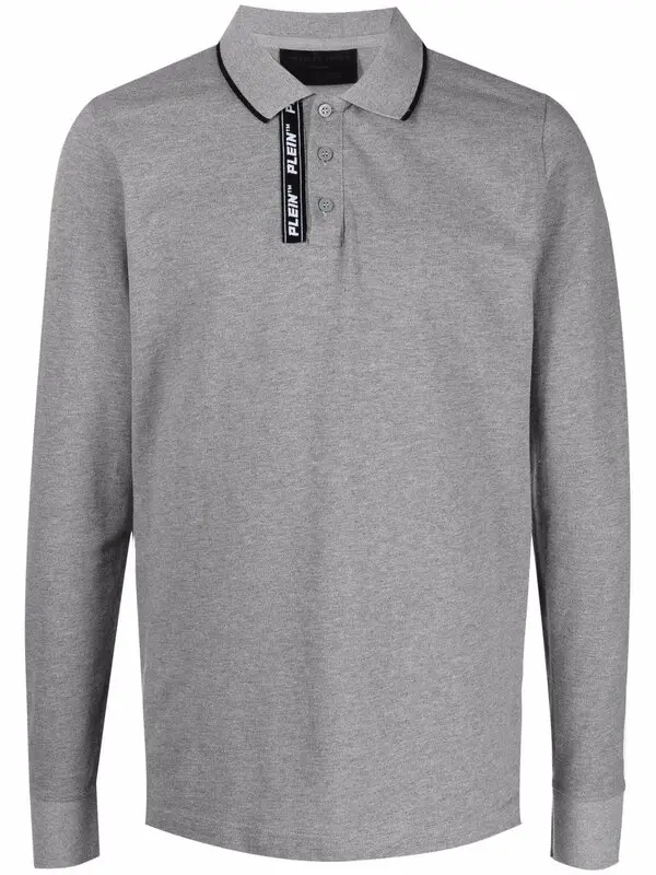 Philipp Plein Logo Patch Polo Shirt