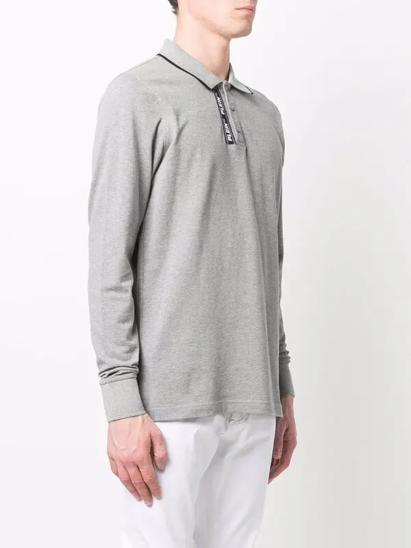 Philipp Plein Logo Patch Polo Shirt