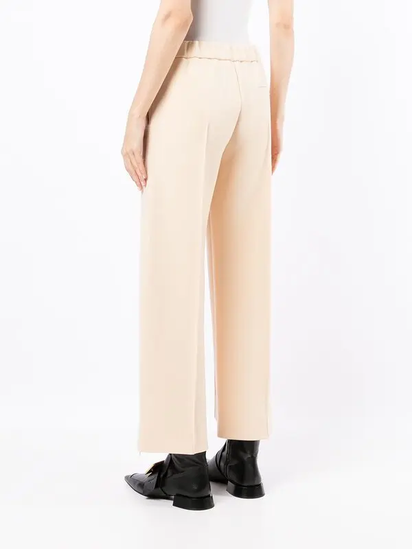 JIL SANDER Wide-leg Wool Trousers
