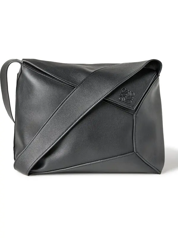 Loewe Puzzle Large Leather Messenger Bag