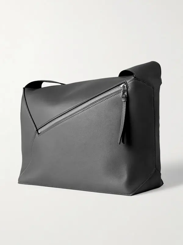 Loewe Puzzle Large Leather Messenger Bag