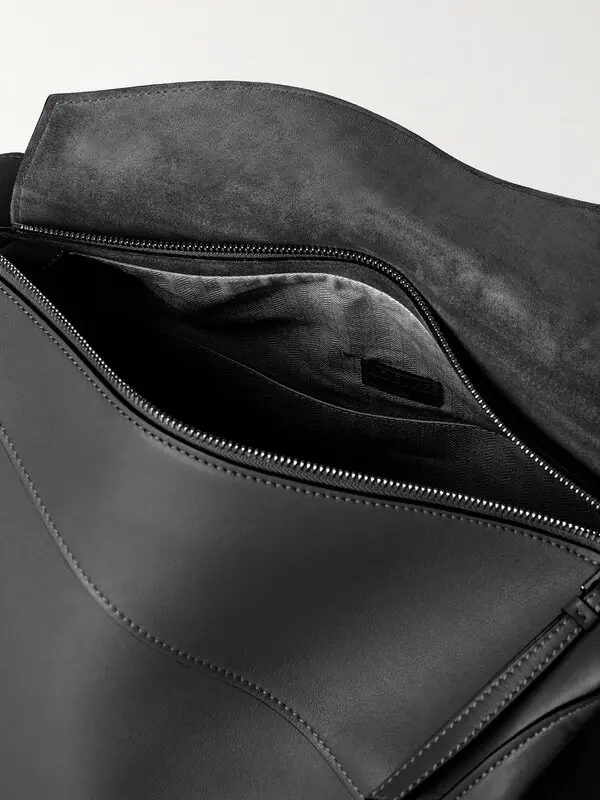 Loewe Puzzle Large Leather Messenger Bag
