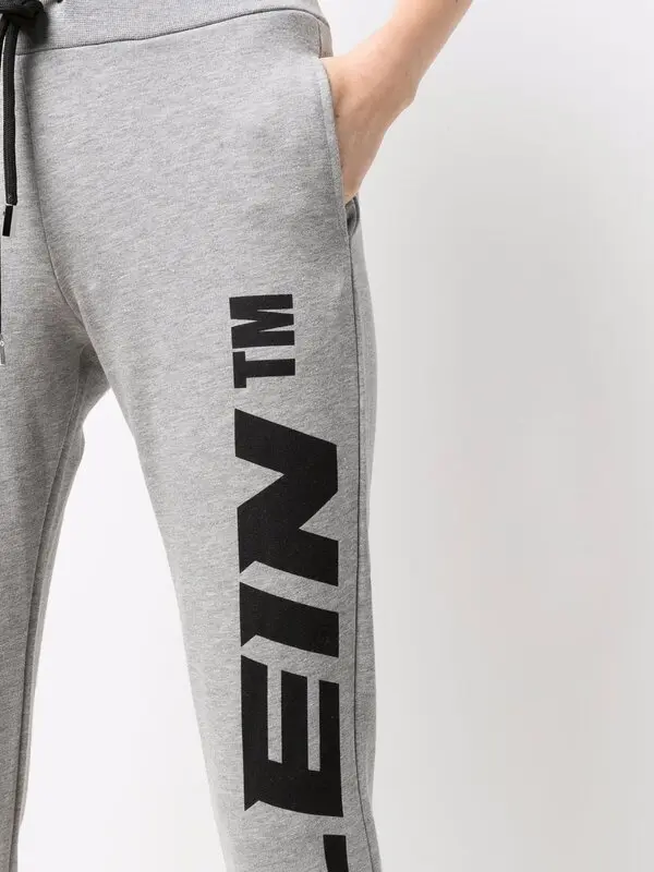 Philipp Plein Logo-print Jersey Joggers - Grey
